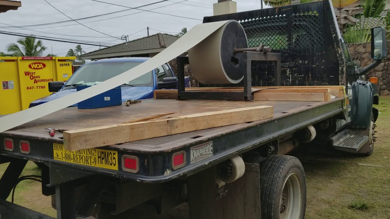 Aluminum Standing Seam Roof Profiling Machine - YouTube