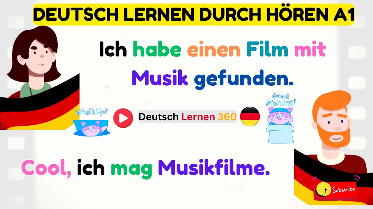 deutsch lernen durch dialog A1 | Wichtige Fragen und Antworten leicht ...