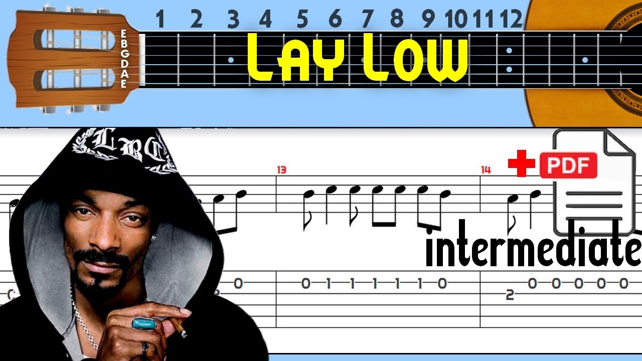 Snoop Dogg - Lay Low Guitar Tab - YouTube