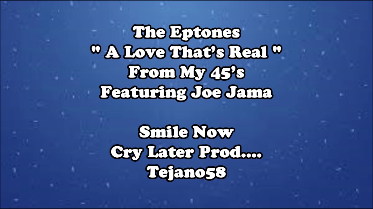 The Eptones....A Love Thats Real - YouTube