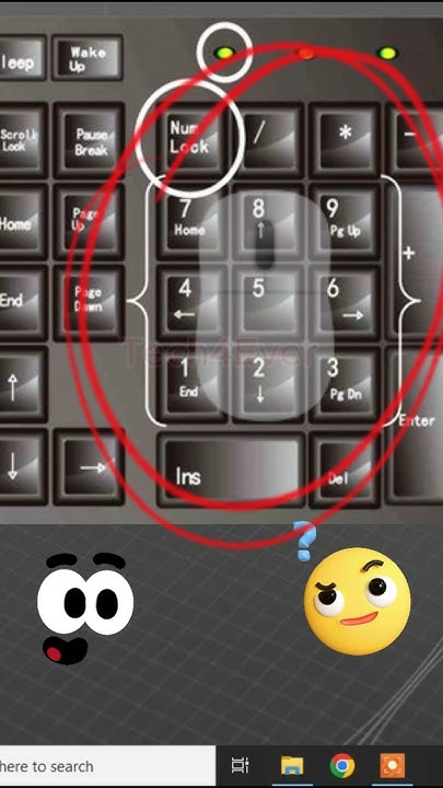 Use Keyboard To Move Mouse Pointer 🔥 turn your keyboard into a mouse - YouTube