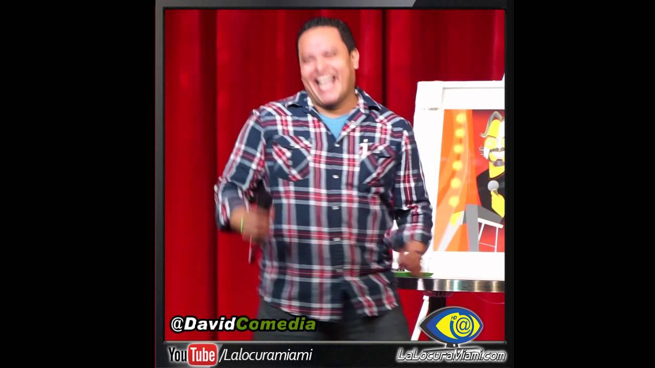 David comedia en el Show de George Harris - YouTube