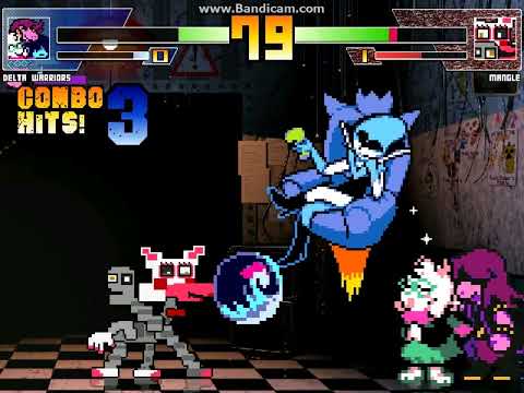 MUGEN battle #9405: Delta Warriors vs Mangle