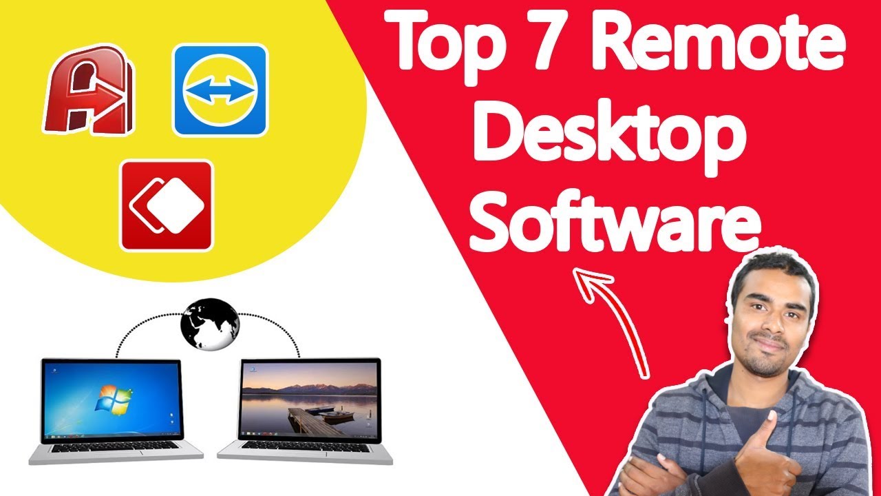 Top 7 Remote Desktop Softwares [एक PC से दुसरे PC को चलने वाला सॉफ्टवेर ...