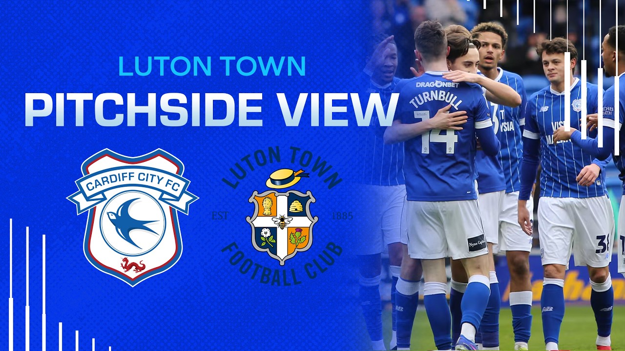PITCHSIDE VIEW | LUTON TOWN - YouTube