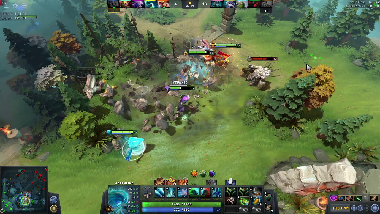DOTA 2 Morphling Gameplay Episode 3 - YouTube