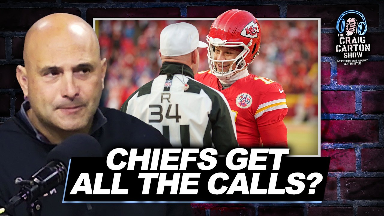 STUDY CONFIRMS: Chiefs & Mahomes Get 47% More Calls?! | The Craig ...