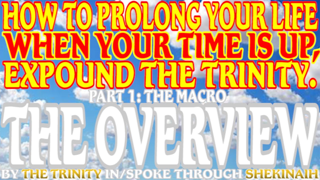 PART 1 MACRO: HOW TO PROLONG YOUR LIFE WHEN YOUR TIME IS UP: THE ...