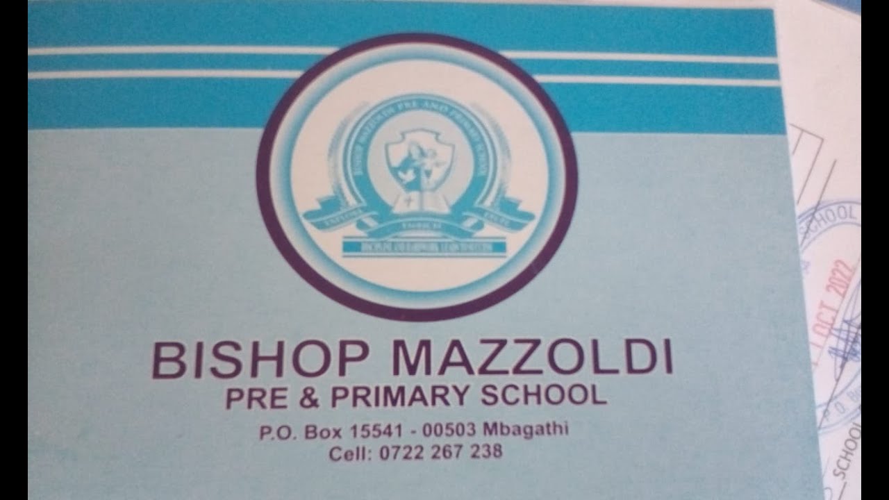 BISHOP MAZZOLDI PRE AND PRIMARY SCHOOL ADMISSIONS - YouTube