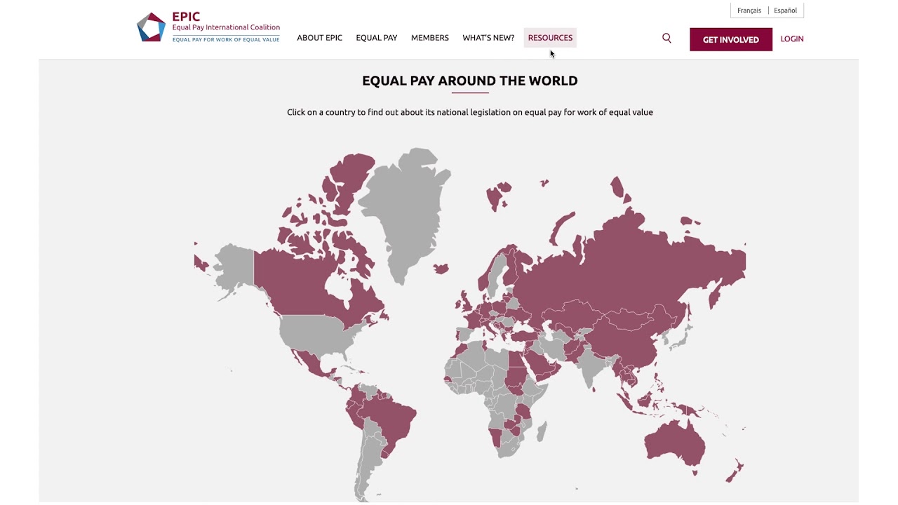 The Equal Pay International Coalition launches a global database on ...
