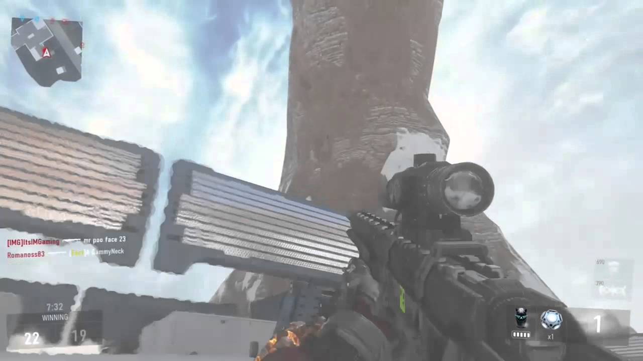 VERY WEIRD SNIPER SHOT COD AW - YouTube