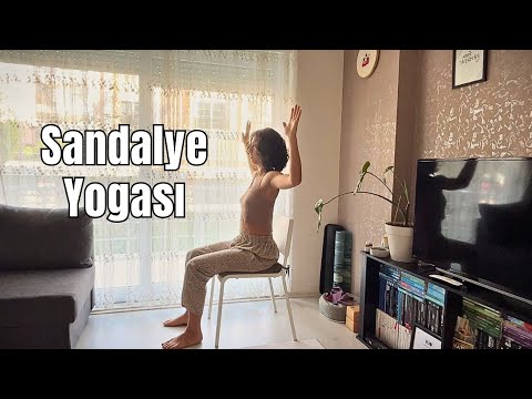 Bel-Sırt-Boyun Ağrıları İçin Kısa Bir Çalışma - Sandalye Yogası