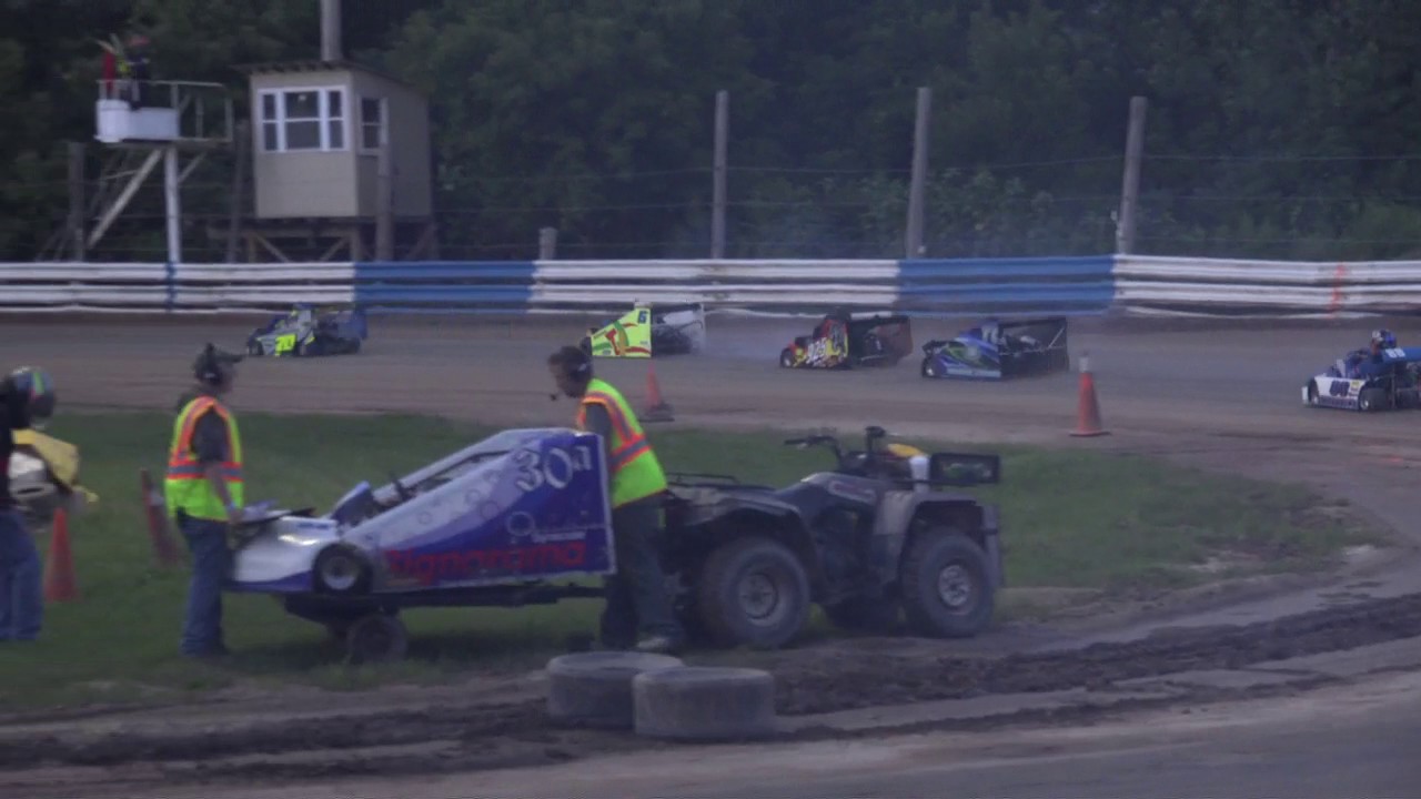 8-6-17 CNY UAS Heat 2A at Starlite Speedway - YouTube