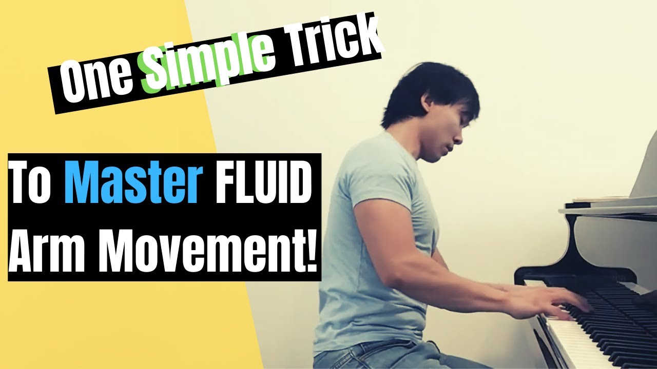 Piano Technique! Develop free arm movement immediately! (Piano Lesson ...