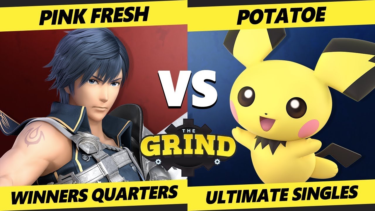 Smash Ultimate Tournament - Pink Fresh (Chrom, ZSS) Vs. Potatoe (Pichu ...