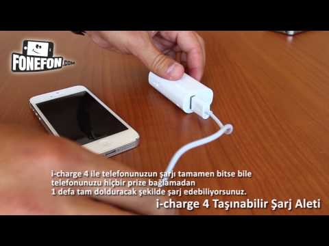 i-Charge 4 Taşınabilir Şarj Aleti