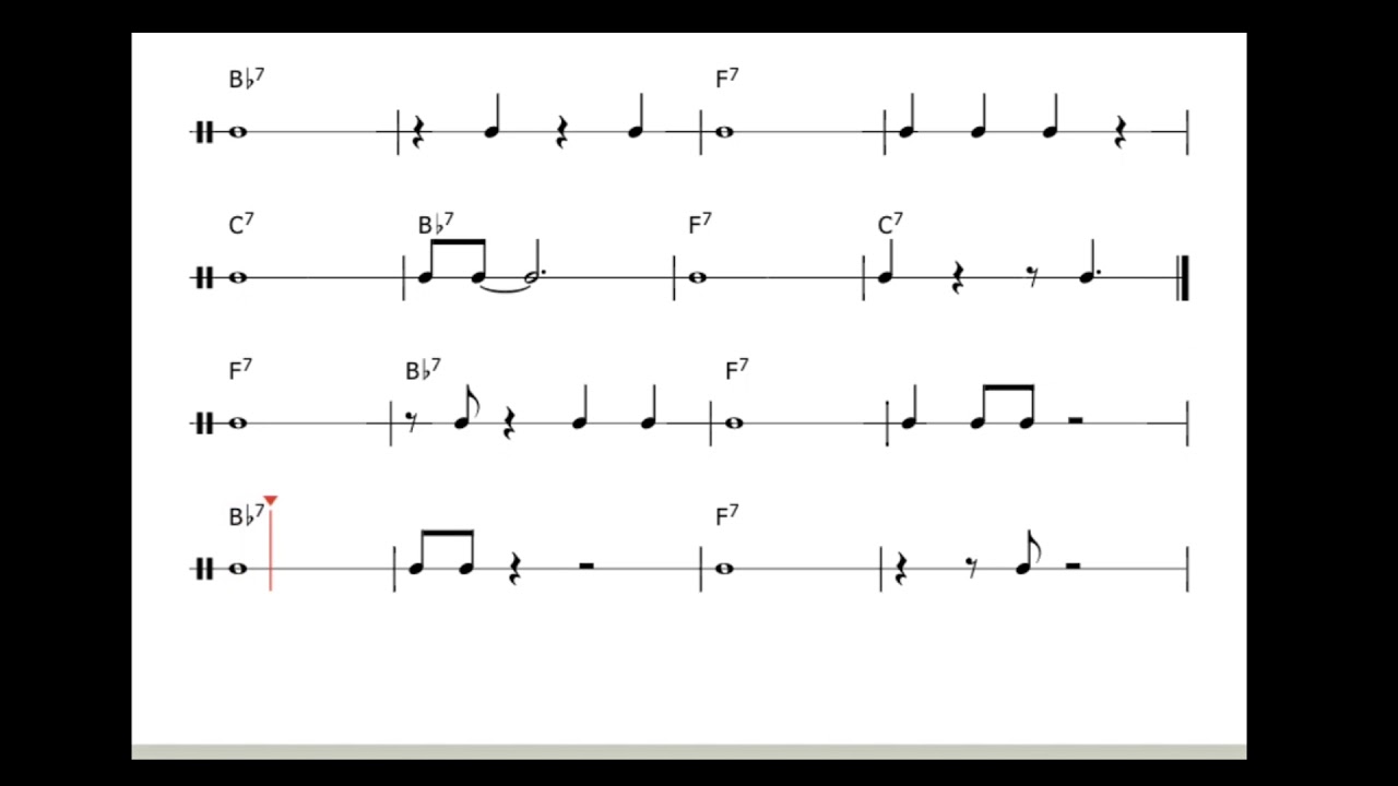 Rhythm Section Comping Workout - YouTube