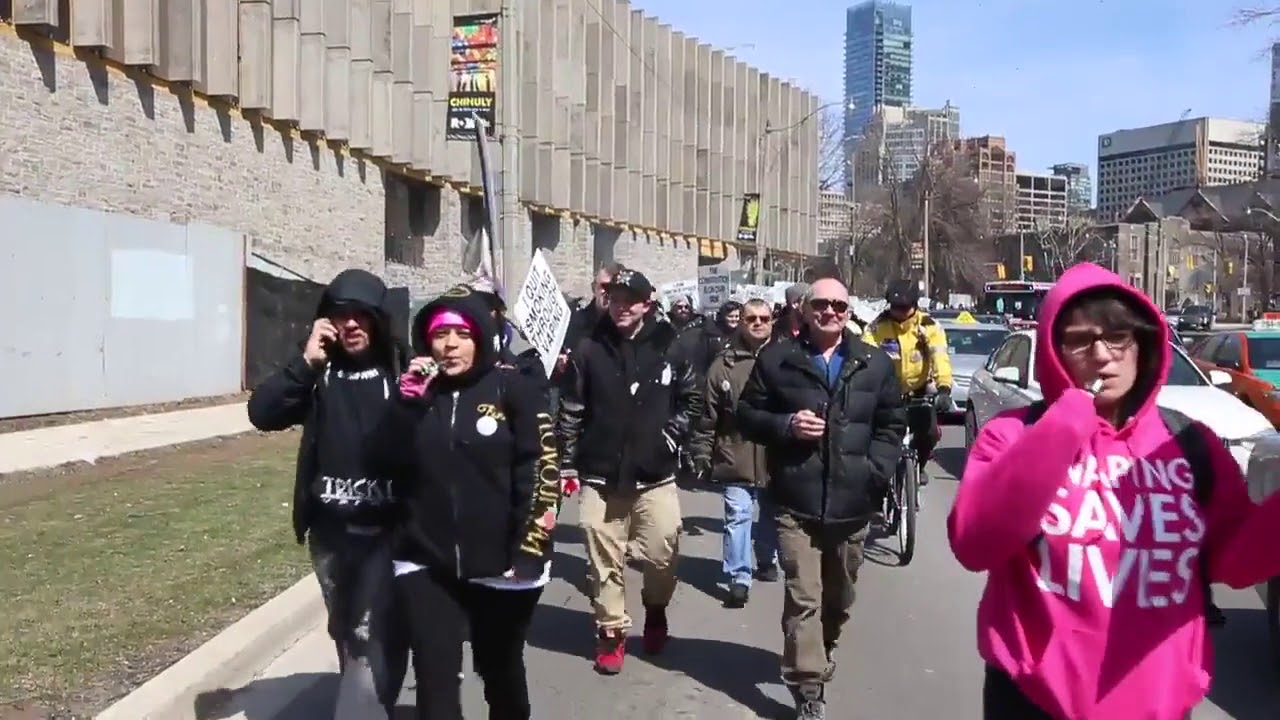 Vaping Protest - YouTube