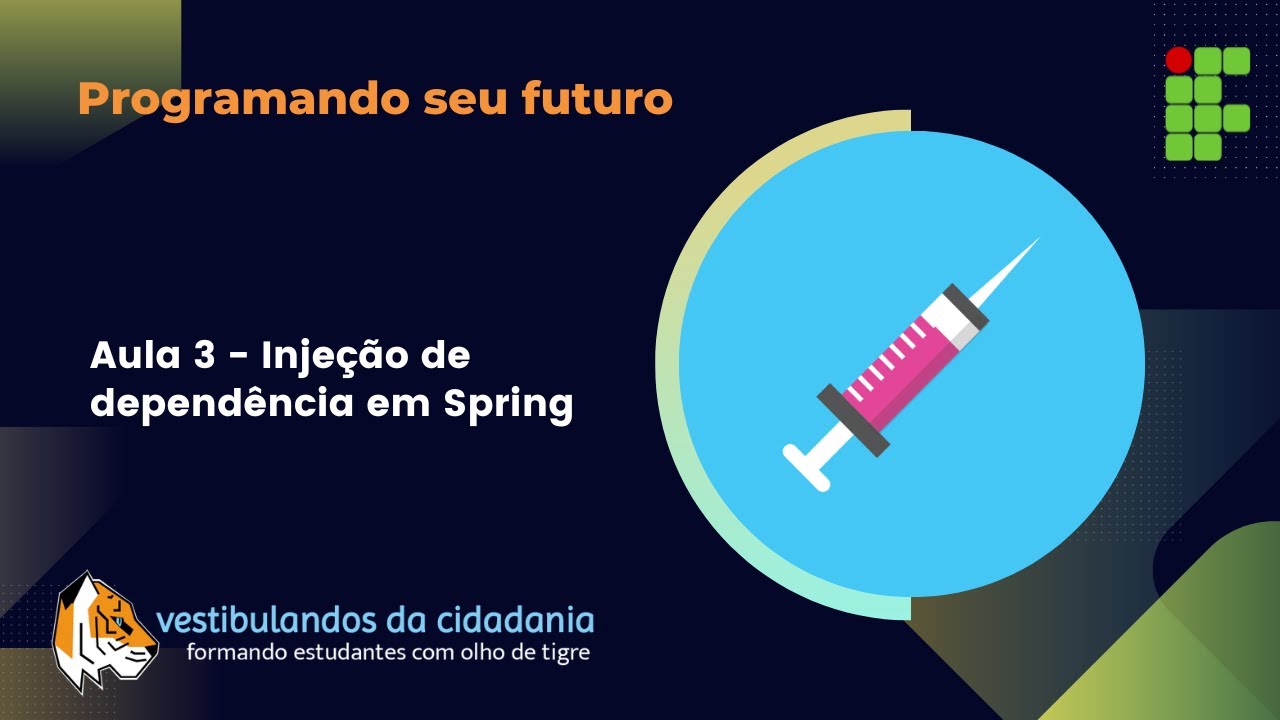 Aula 3 Injeção De Dependência Em Spring Youtube