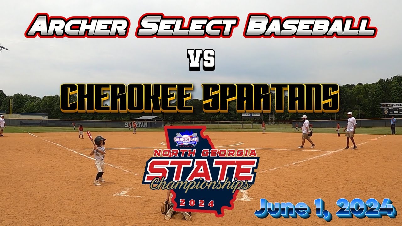 Archer Select Baseball 7U - 6/1/24 N. Ga State Championships - vs ...