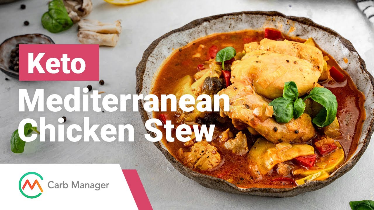 Keto Mediterranean Chicken Stew Recipe - YouTube