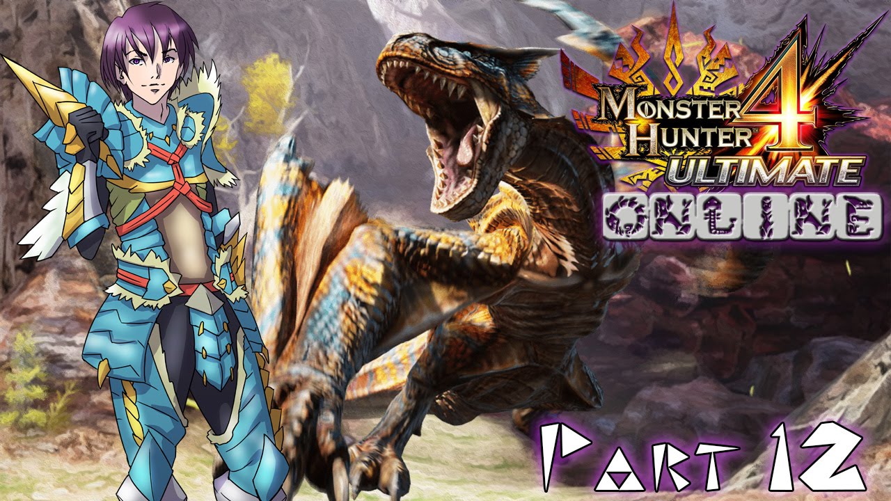 MH4U Online | Part 12 | 3☆ | Tigrex Tough Love - YouTube