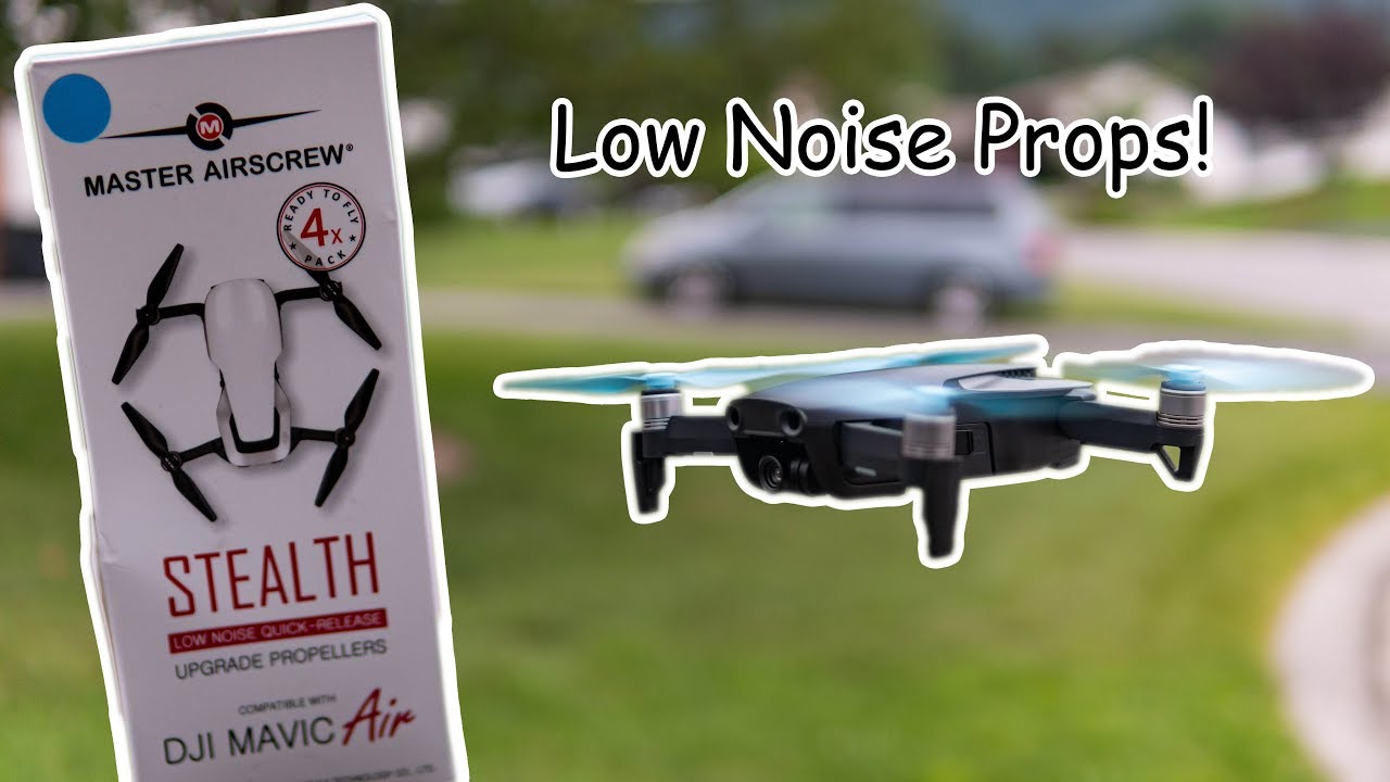 Upgrade Props For the Mavic Air (Master Airscrew V2 Stealth Props ...