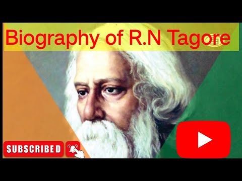 Biography of R.N Tagore||#AK fact and stories - YouTube