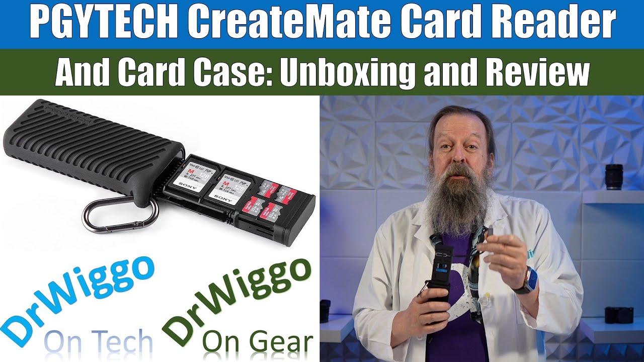 PGYTECH CreateMate Card Reader - YouTube