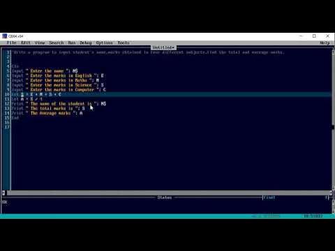 Write a program to input name, marks obtained in four different subjects find total & average # ...
