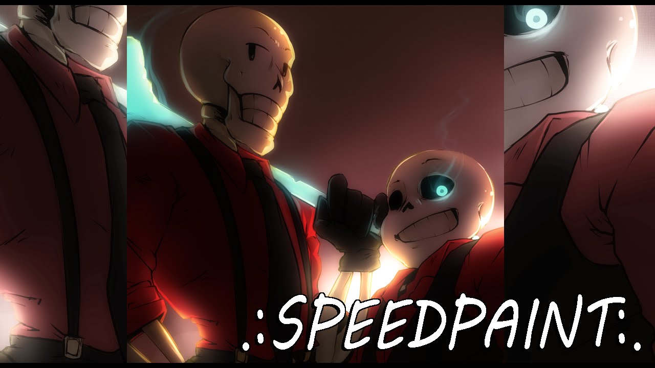 Bonetrousle - Mafia Undertale AU - Speedpaint - YouTube