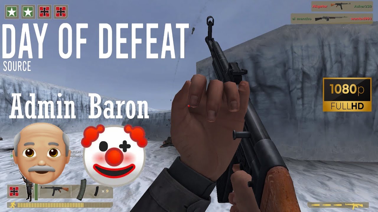 Day of Defeat Source - Complex Admin Baron 🤡 - dod_icecaverns Gameplay ...