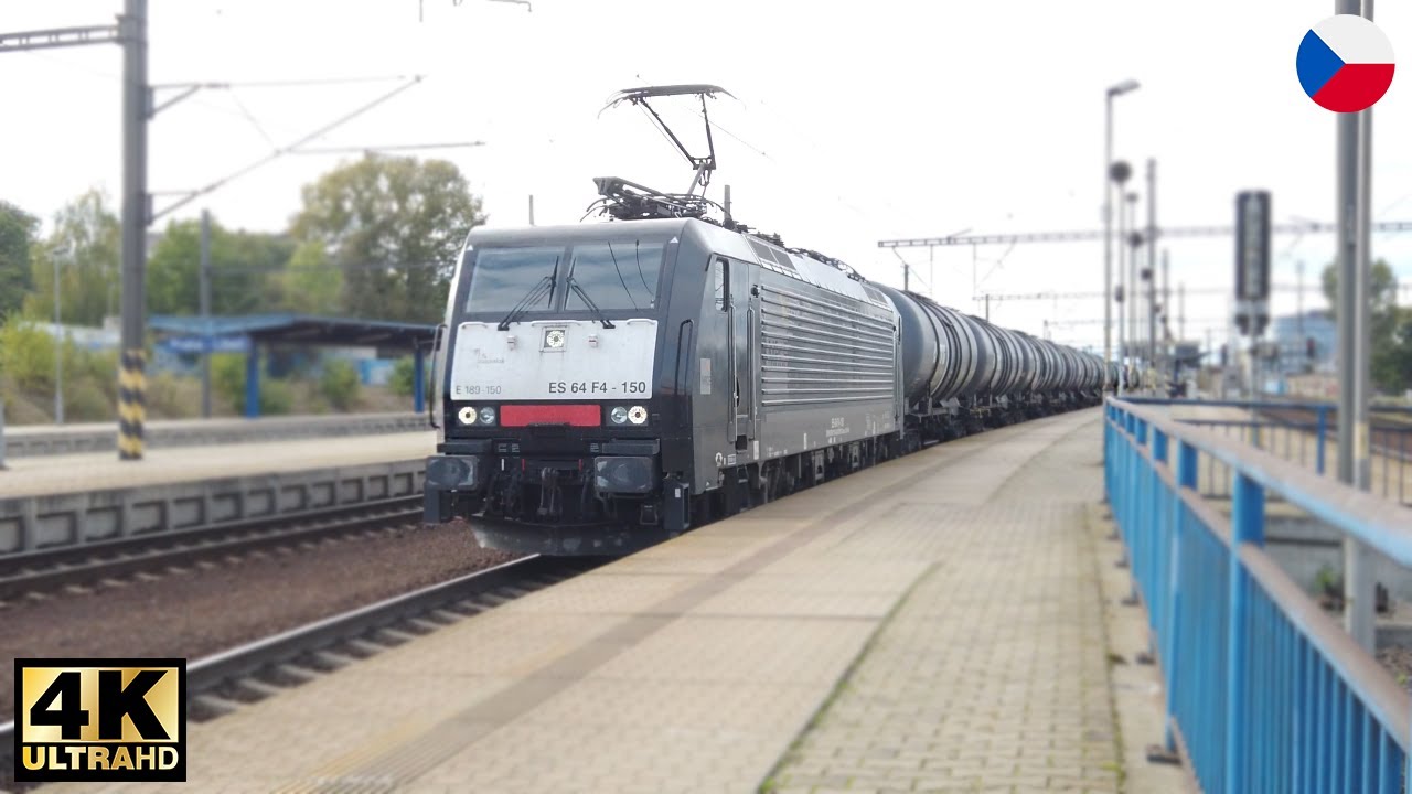 Editing of freight trains for 2020 in 4K Czech Republic - YouTube