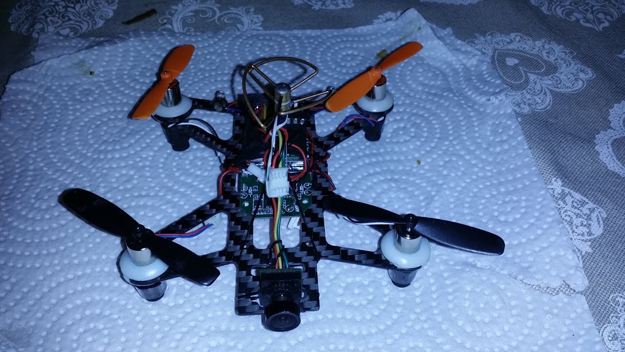 2s brushed Micro quadcopter outdoor flight - YouTube