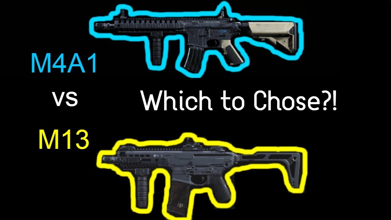 Call of Duty: Modern Warfare | M4A1 vs M13 Quick Comparison! - YouTube