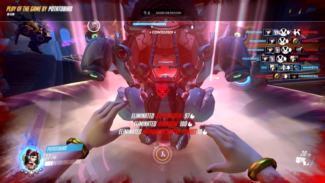 Zarya/DVA: Distraction & Bomb Setup - YouTube