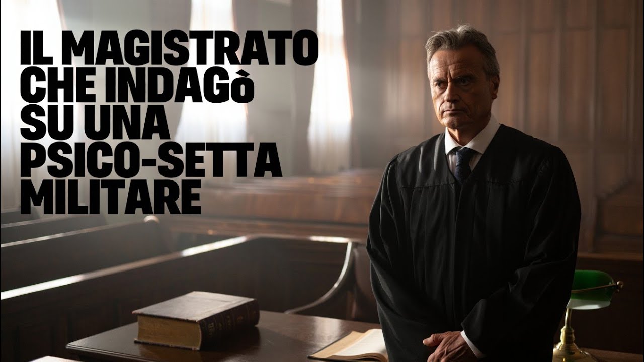 IL MAGISTRATO CHE INDAGÒ SU UNA PSICO-SETTA MILITARE - YouTube