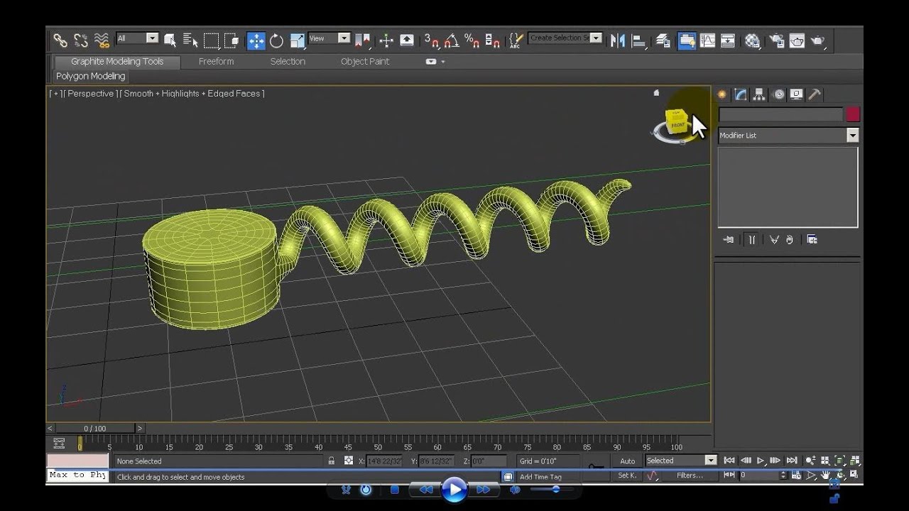 EL MEJOR TUTORIAL 3DS MAX - 50 - COMPOUND OBJECTS Y SPLINES - YouTube