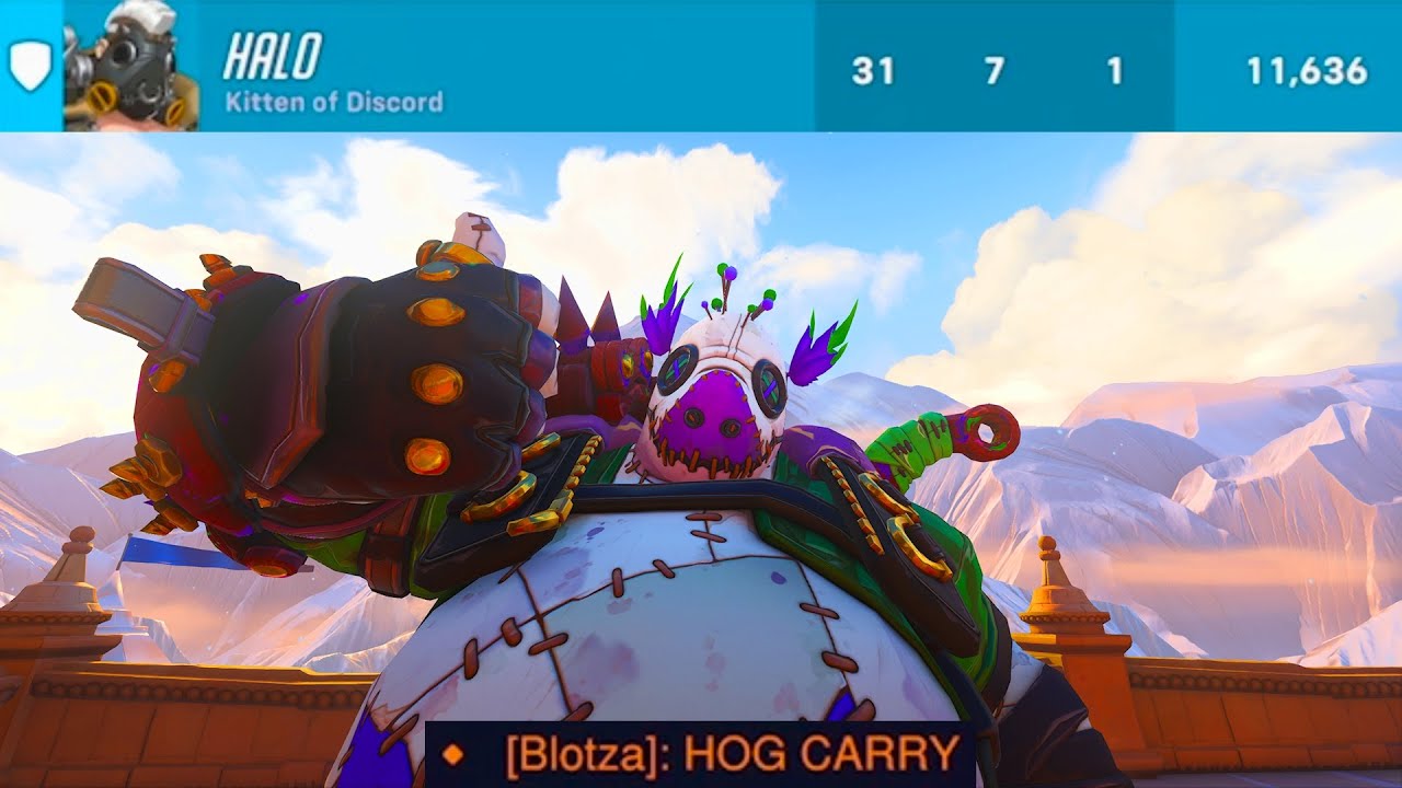 17 Minutes Of PURE ROADHOG CARRY! | Overwatch 2 - YouTube