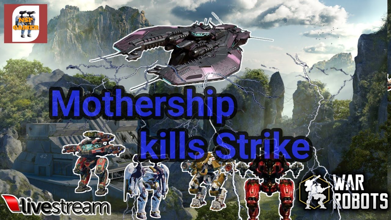 Full HD Mothership killing everything around radium War Robots ...