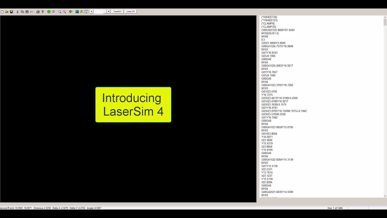 CNCsoft LaserSim Laser G code Simulator For Amada Machines Highlights cncsoft-lasersim-laser-g-code-simulator-for-amada-machines-highlights