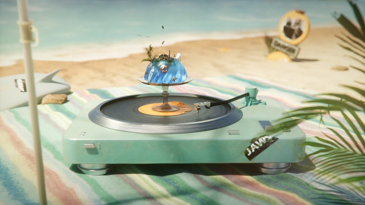 Jaws on jelly waves - YouTube