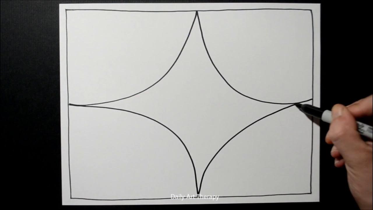Relaxing 3D Abstract Pattern / Satisfying Line Illusion Drawing / Daily ...