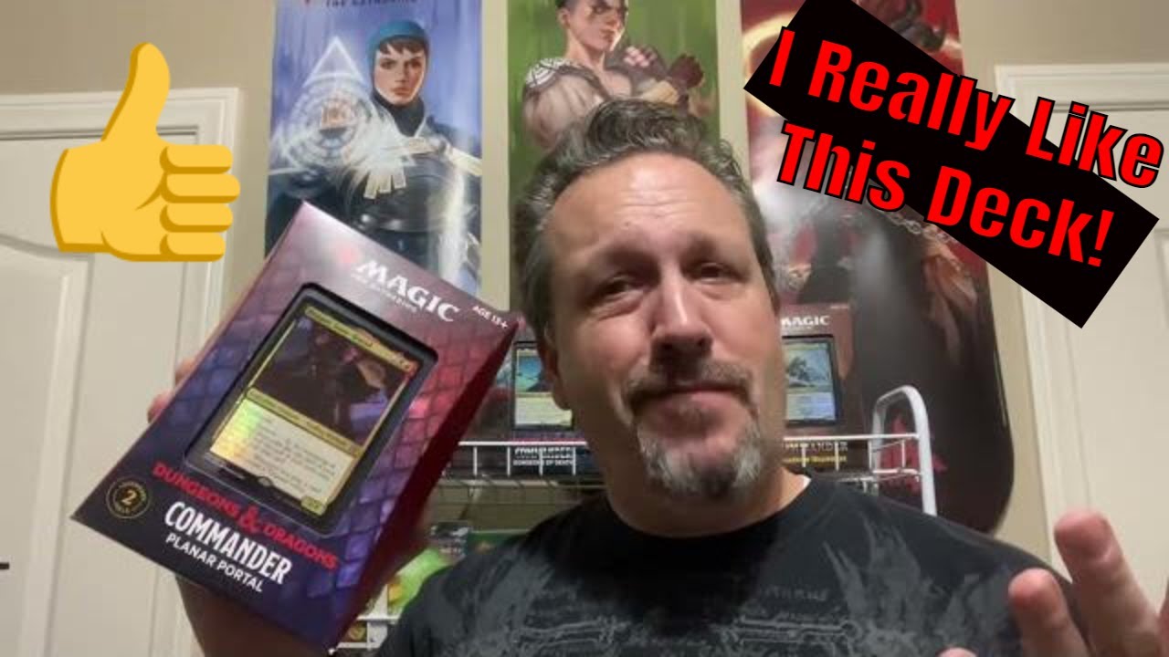 MTG - Dungeons & Dragons COMMANDER Planar Portal - YouTube