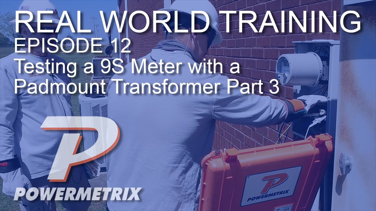 TESTING A 9S METER WITH A PADMOUNT TRANSFORMER PART 3 - YouTube