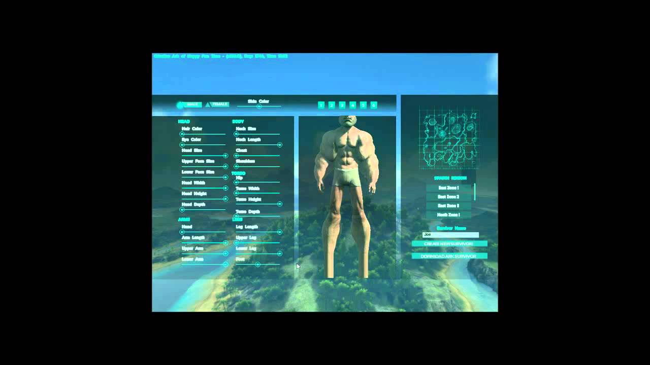 Ark Character Creator! - YouTube