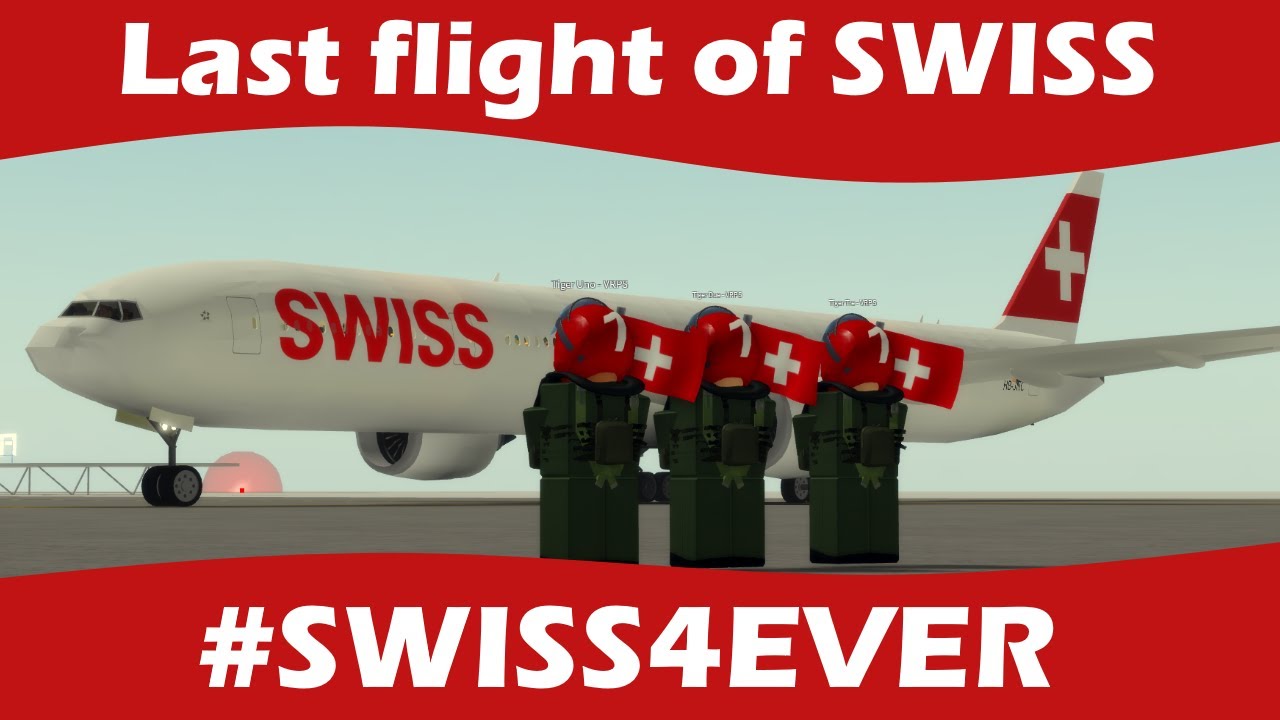 Last SWISS Flight as VRPS Pilot | ROBLOX - YouTube
