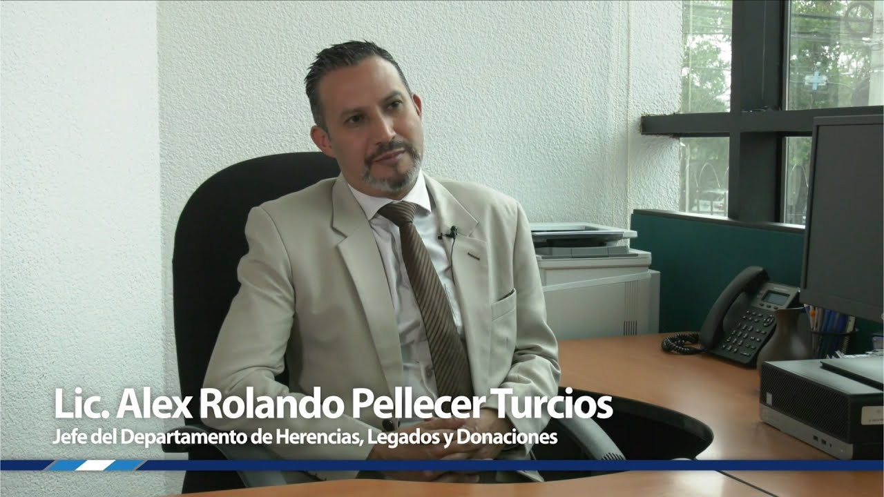 Entrevista al Lic. Alex Rolando Pellecer, Jefe del Departamento de Herencias, Legados y ...