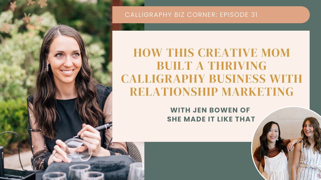 31. How This Creative Mom Built a Thriving Calligraphy Business with ...