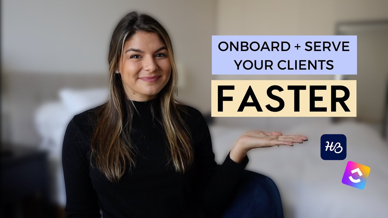 Onboard & Serve Clients Faster With THESE Tools - YouTube